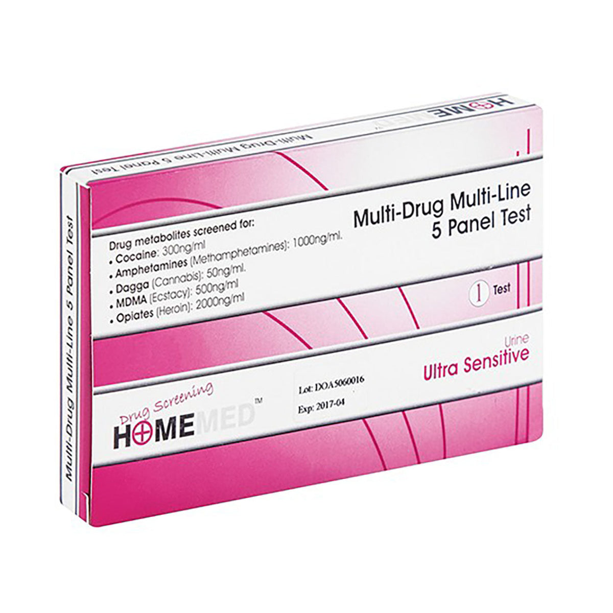 Homemed Drug 5 Panel Test - Med365