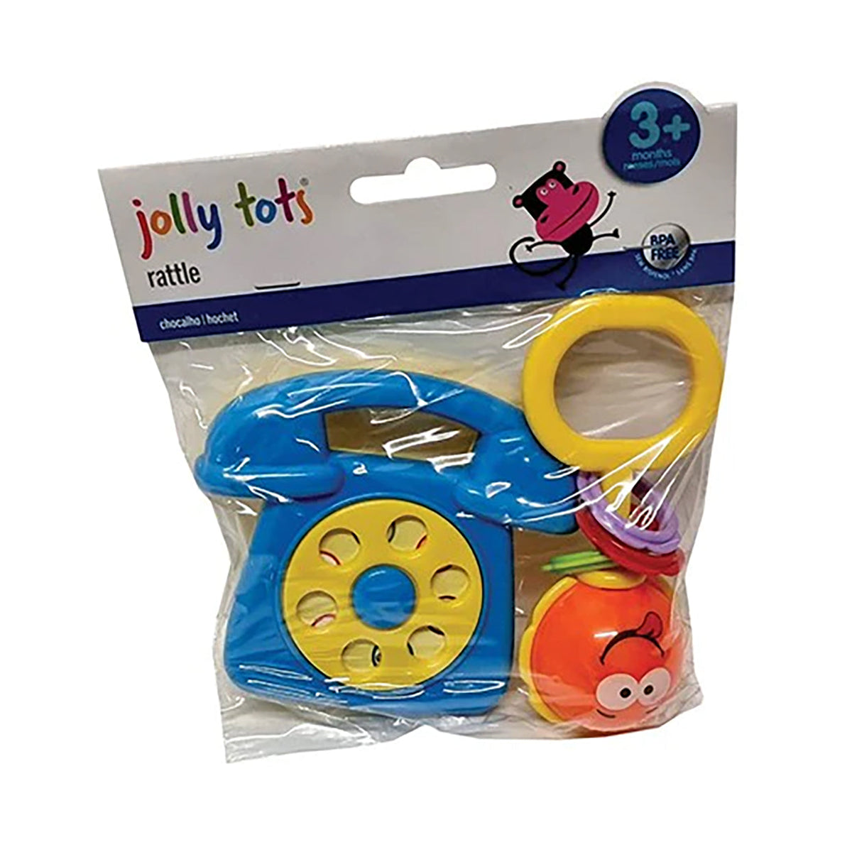 Jolly Tots Rattle Twin 2 Pack - Med365