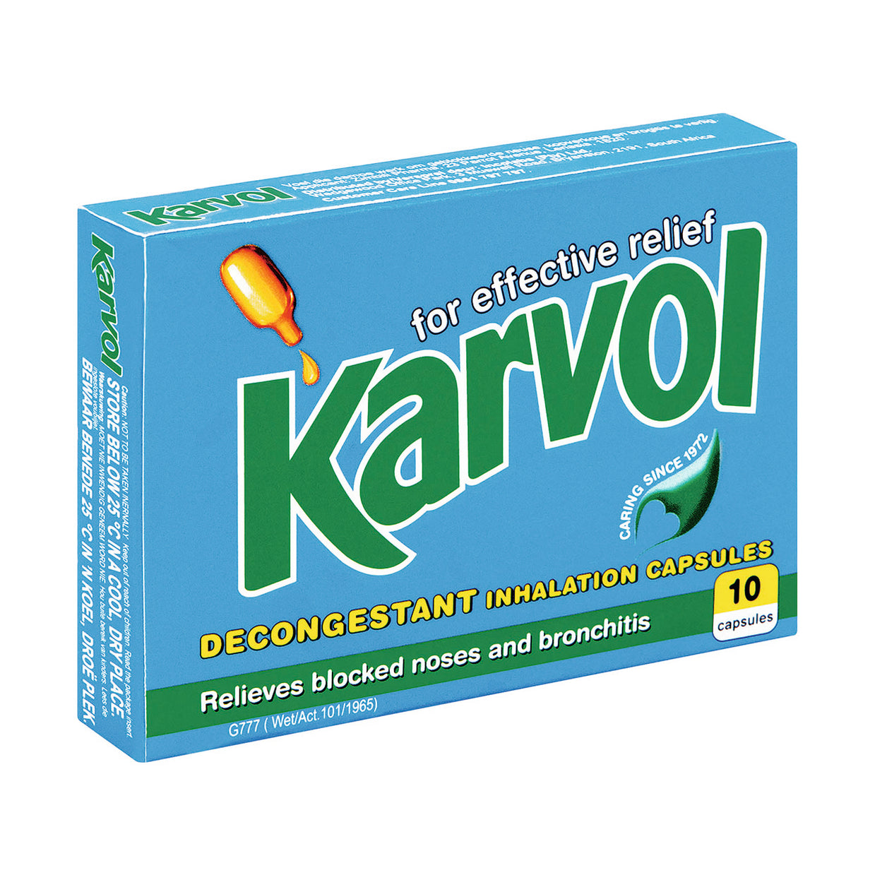 Karvol Decongestant Inhalation 10 Capsules - Med365