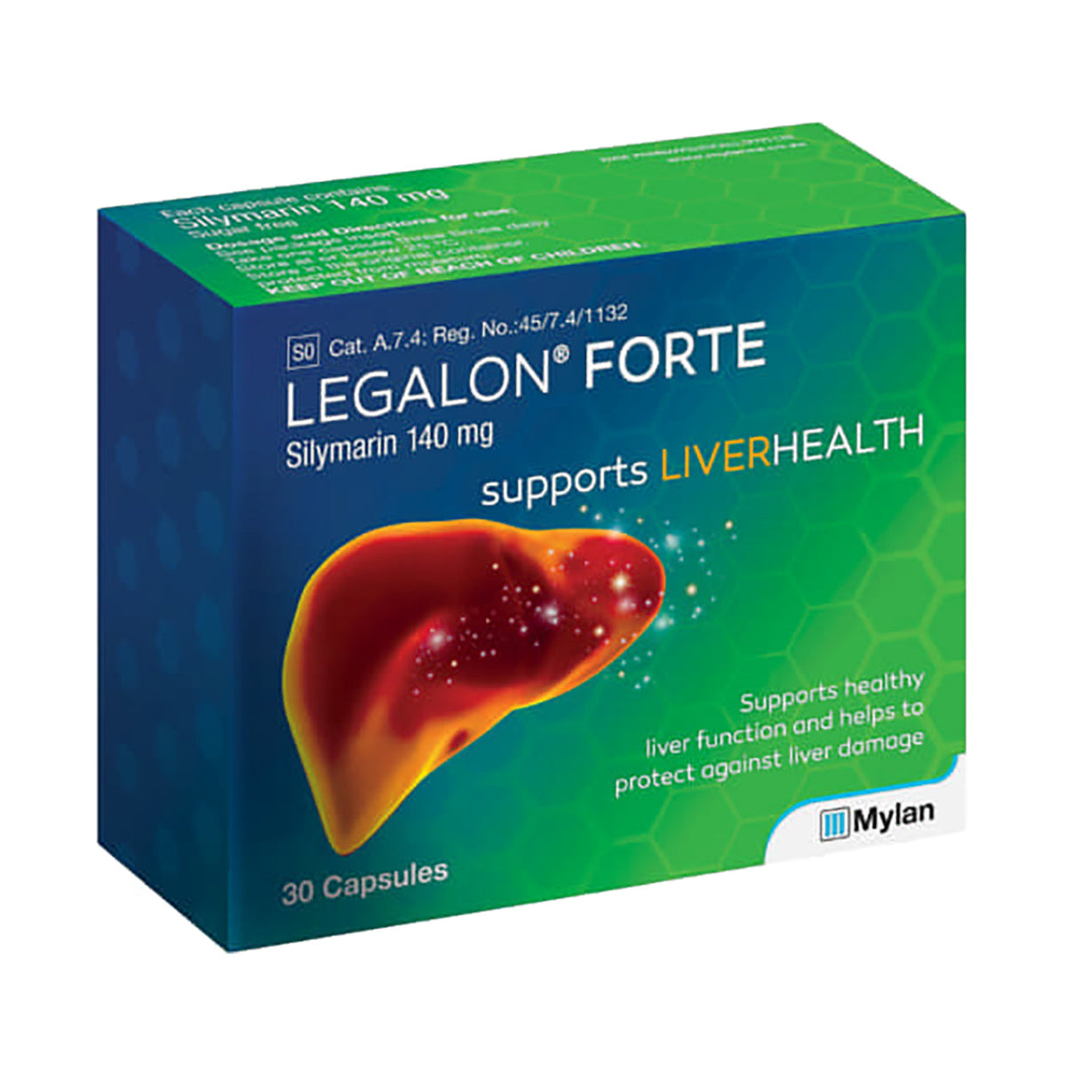 Legalon Forte 140mg 30 Capsules - Med365