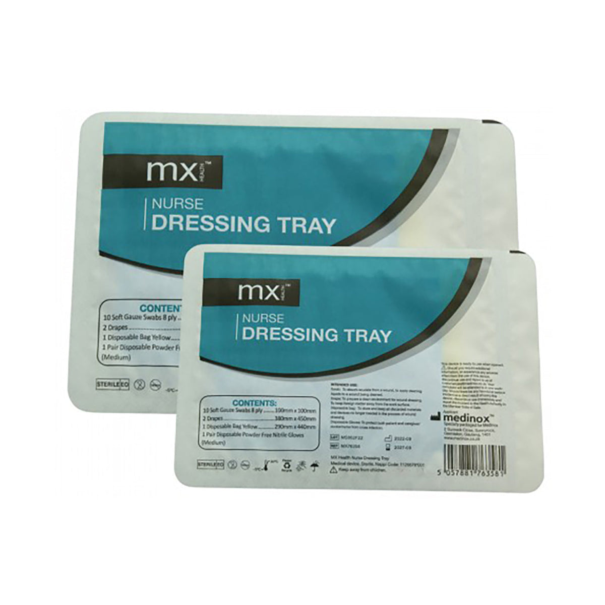 MX Health Nurse Dress Tray 1 Unit - Med365
