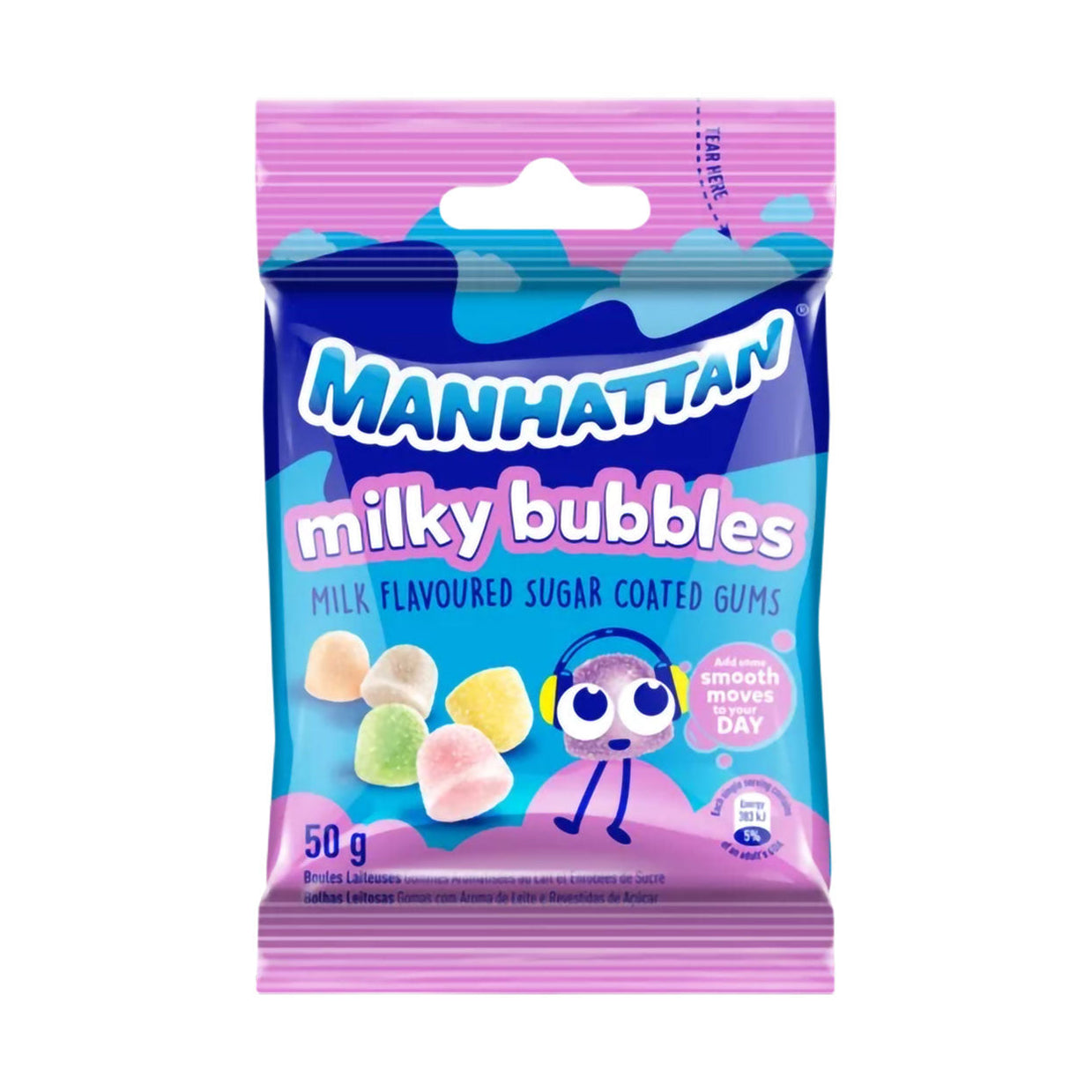 Manhattan Candy Milk Bubbles 50g - Med365