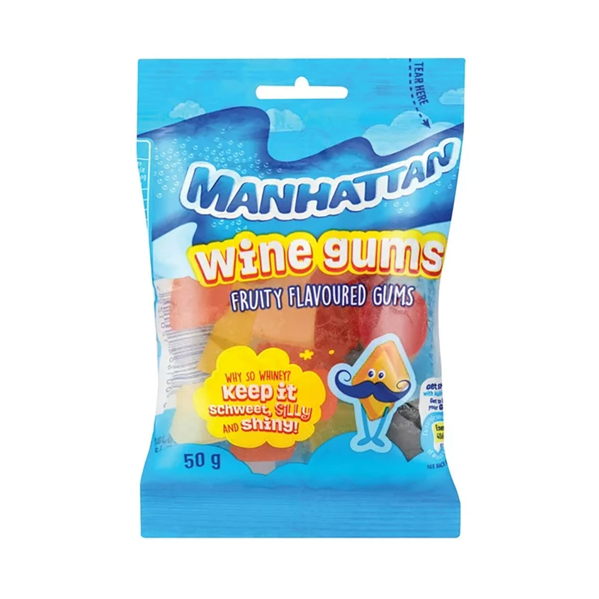 Manhattan Candy Mini Wine Gums 50g - Med365