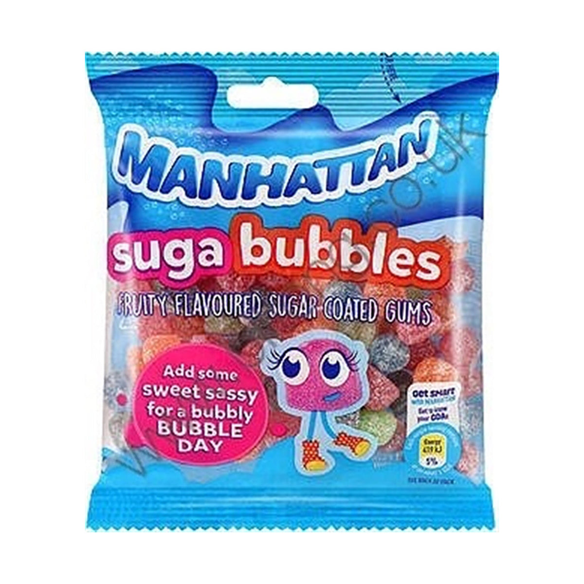 Manhattan Candy Suga Bubbles 50g - Med365