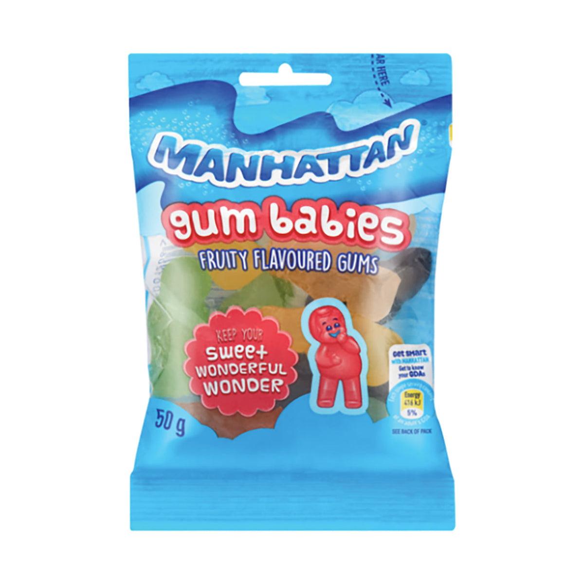 Manhattan Mini Gum Babies 50g - Med365