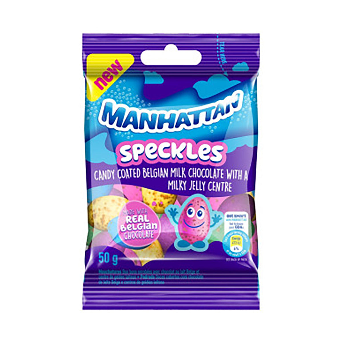 Manhattan Speckles Chocolate 50g - Med365