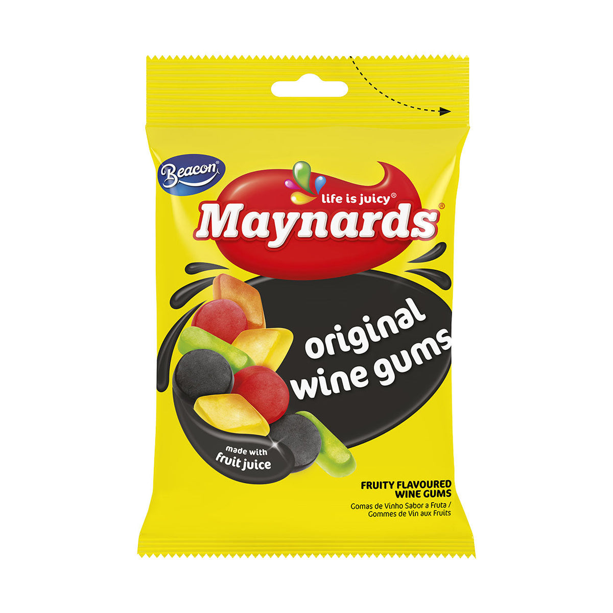 Maynards Original Wine Gums Mini 60g x 24 Pack - Med365