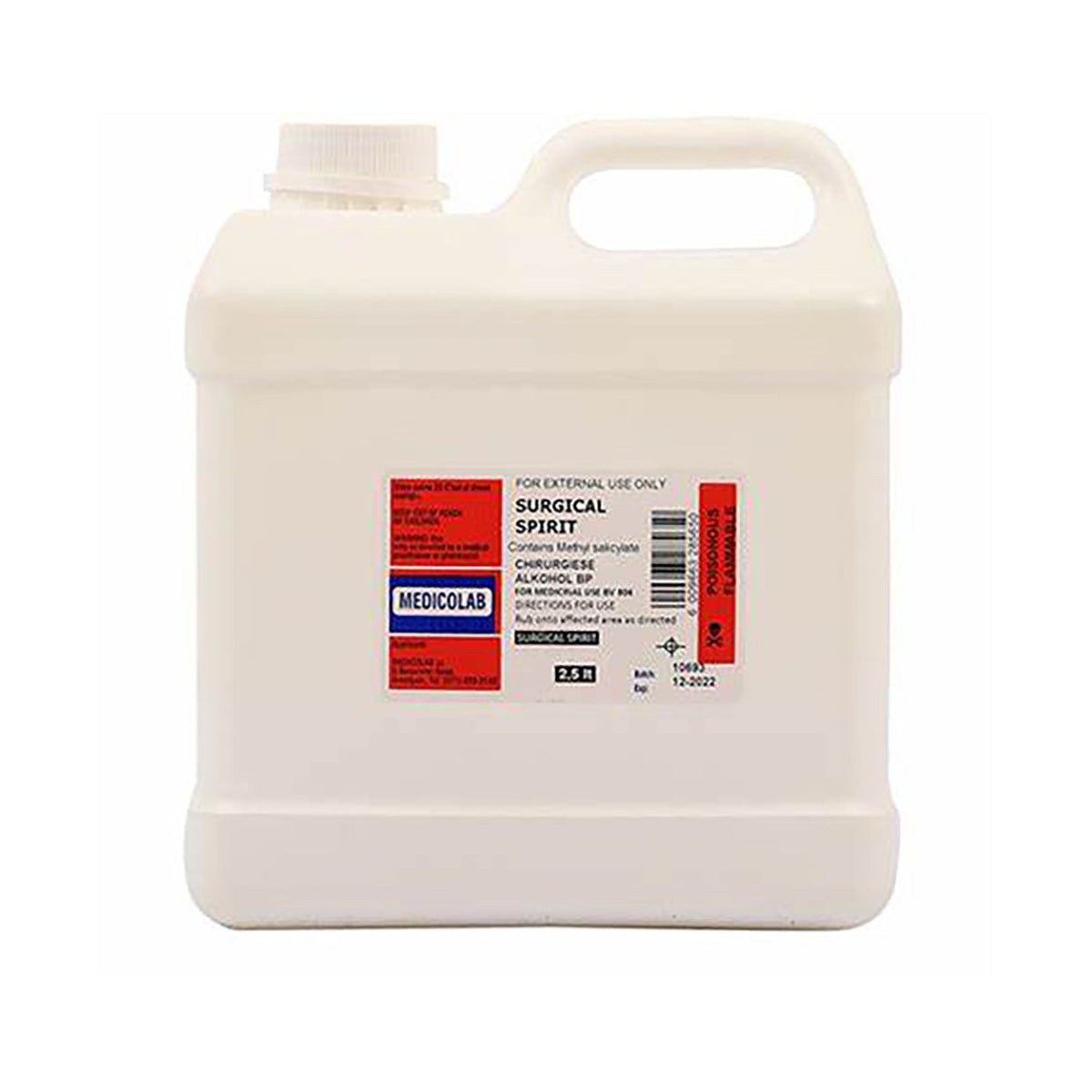 Medicolab Alcohol 70% 2.5l - Med365