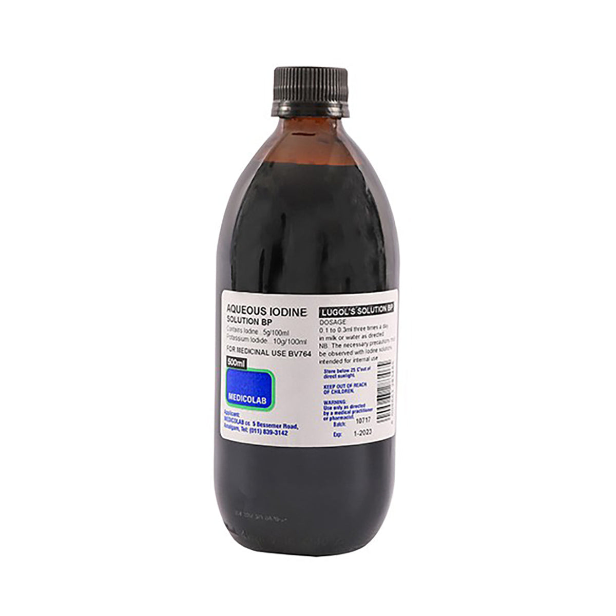 Medicolab Iodine Tinc 500ml - Med365