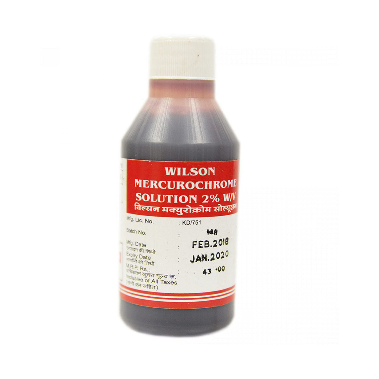 Medicolab Mercurochrome 2% 100ml - Med365