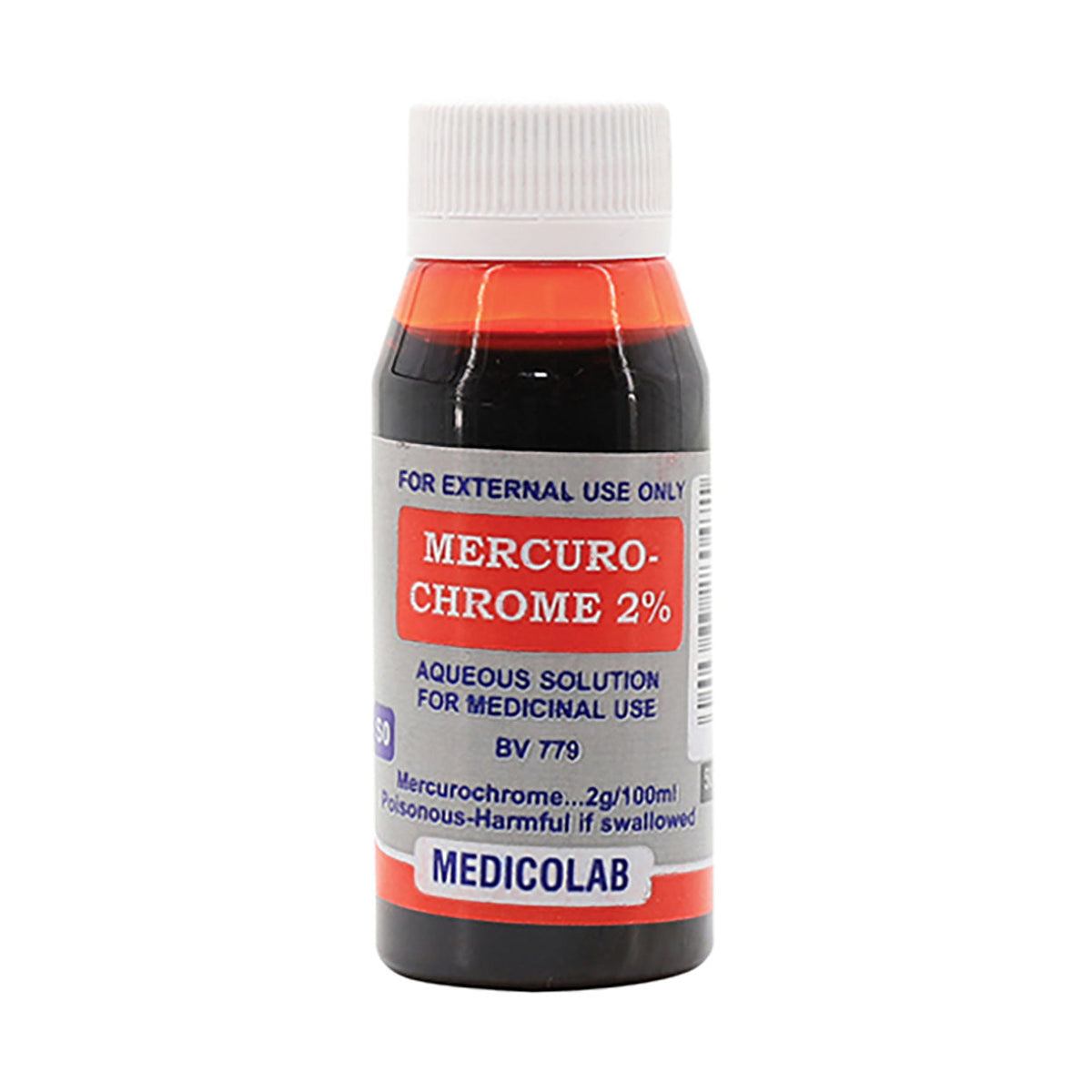Medicolab Mercurochrome 2% 50ml - Med365