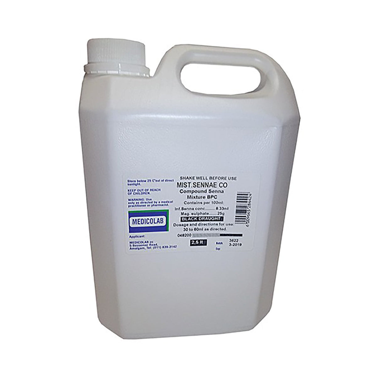 Medicolab Mist Senna Co 2500ml - Med365