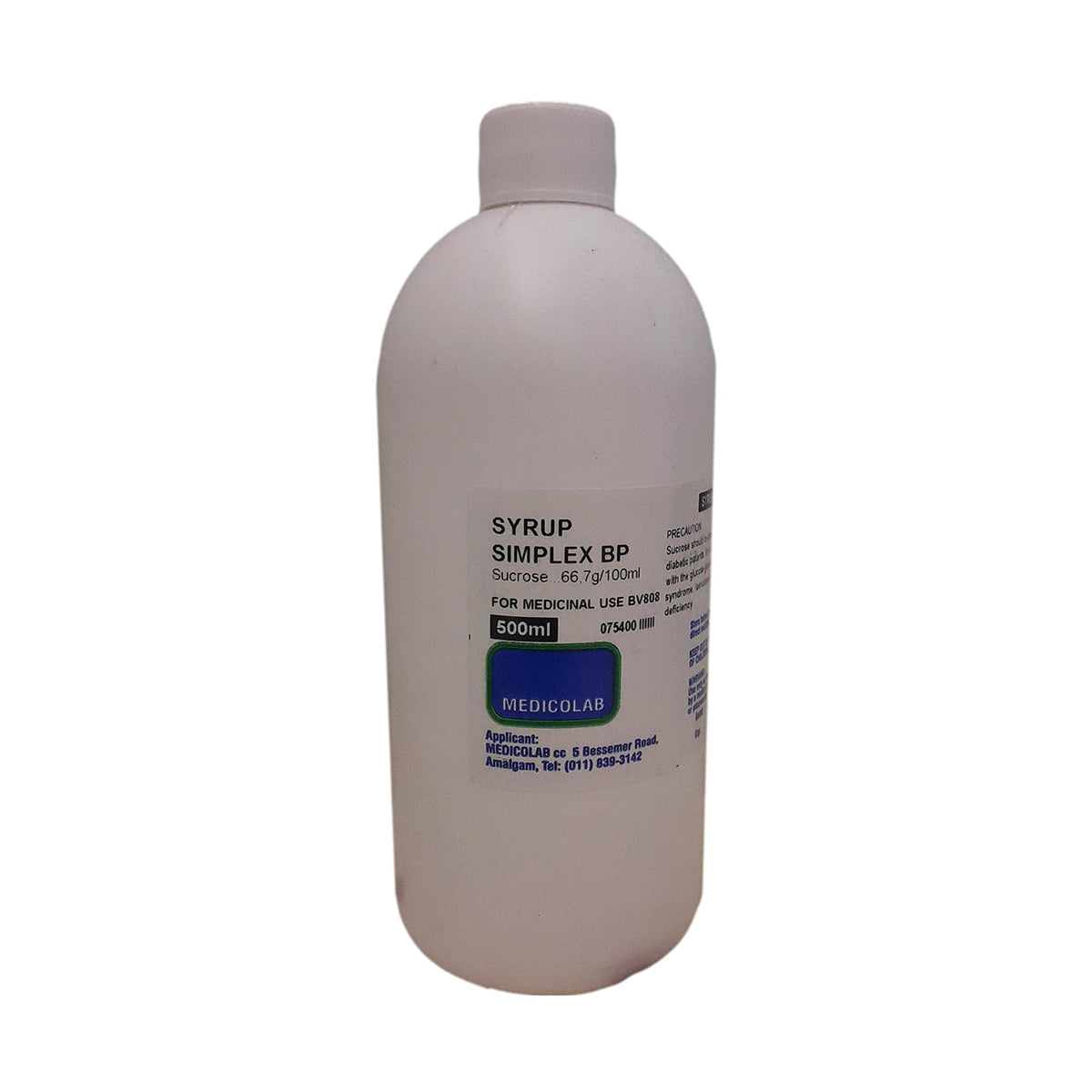 Medicolab Syrup Simplex 500ml - Med365