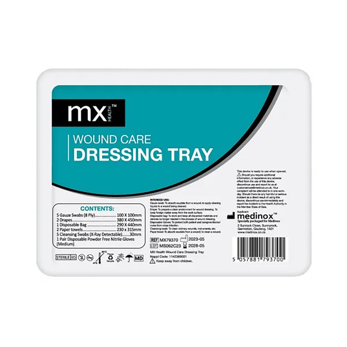 Medinox MX Dress Tray Wound Care 1 Unit - Med365