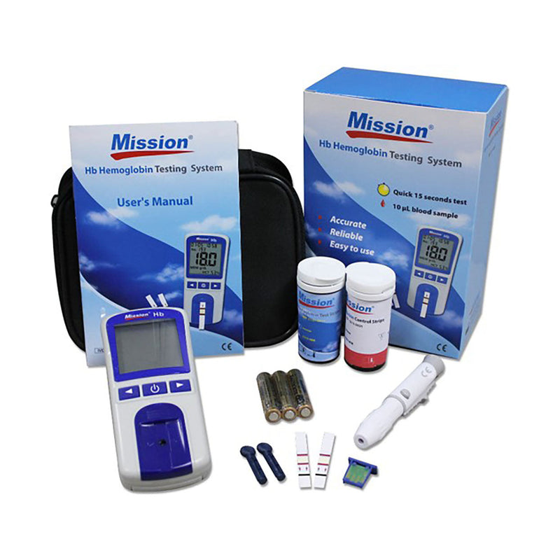 Mission Hb Hemoglobin Test System - Med365