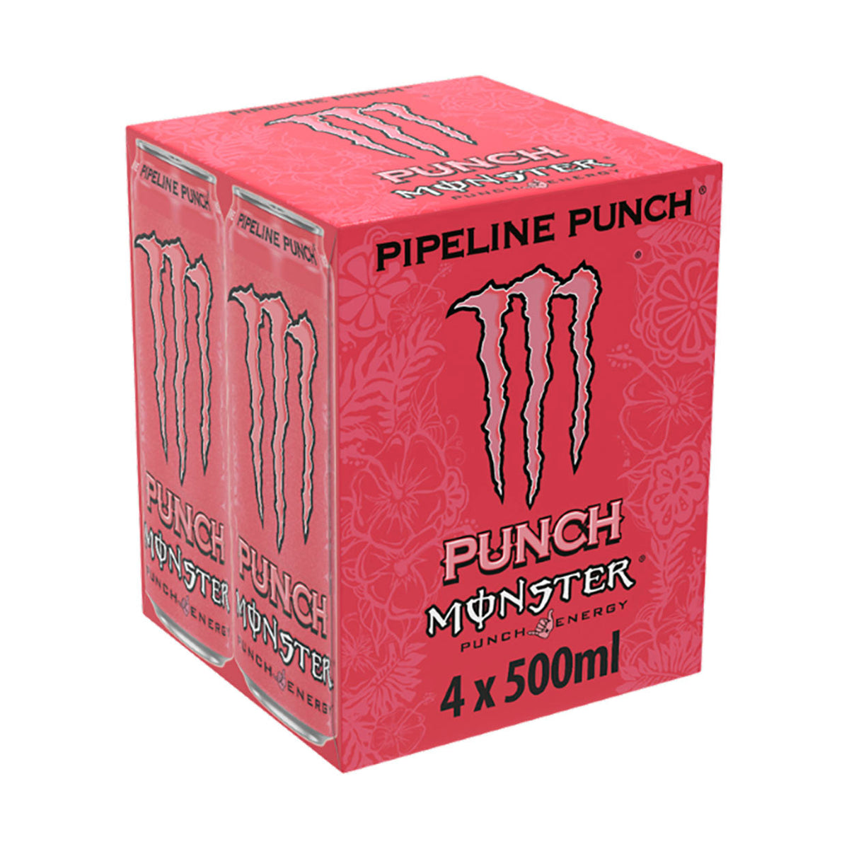 Monster Pipeline Punch 500ml x 4 - Med365