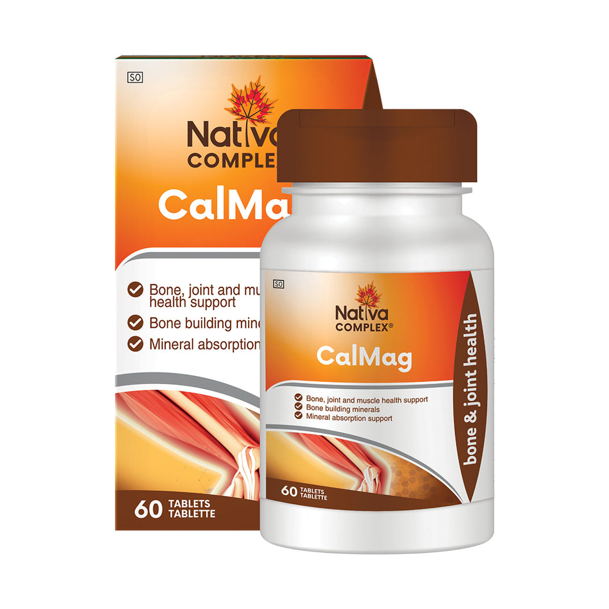 Nativa Calmag Complex 60 Tablets - Med365