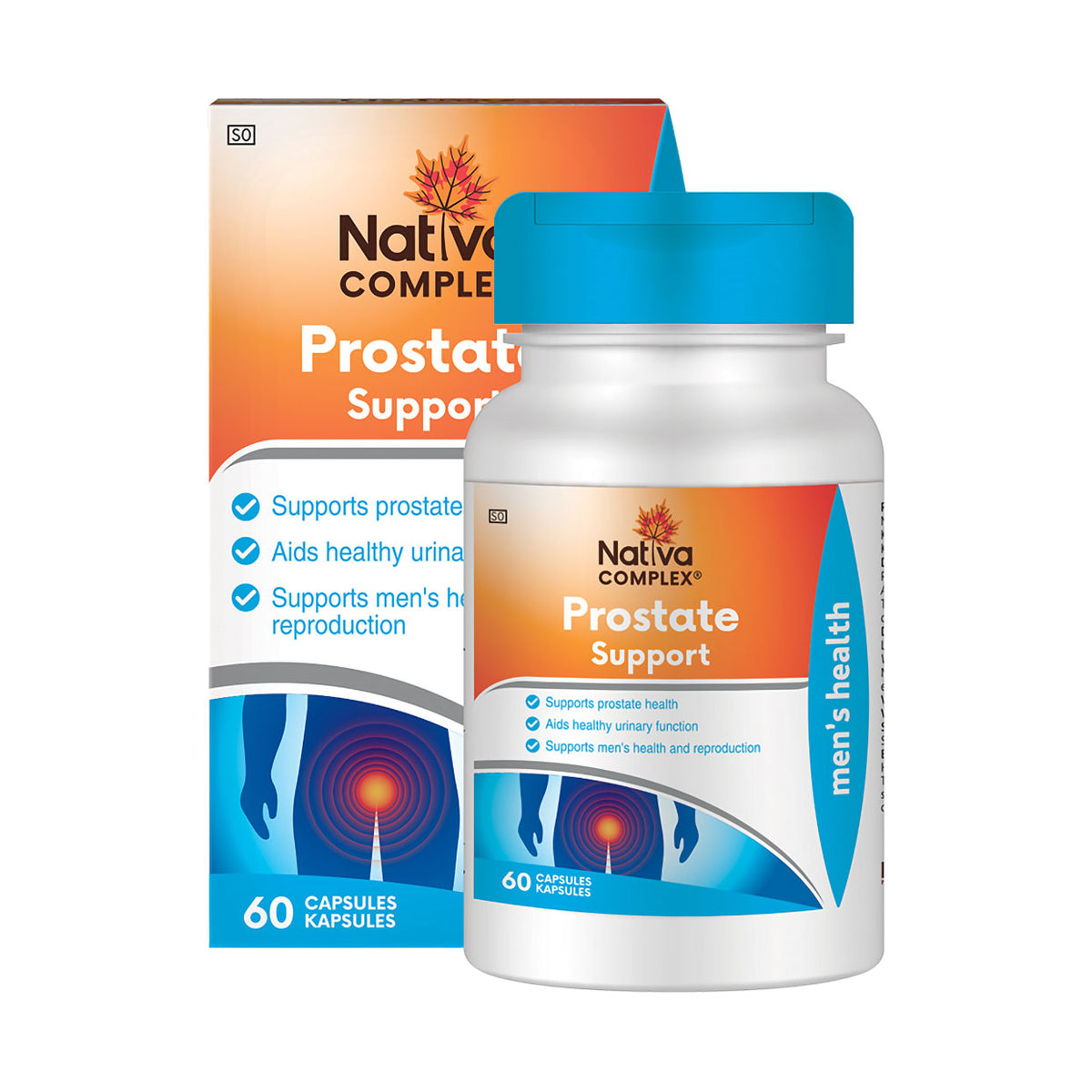 Nativa Prostate Complex 60 Capsules - Med365