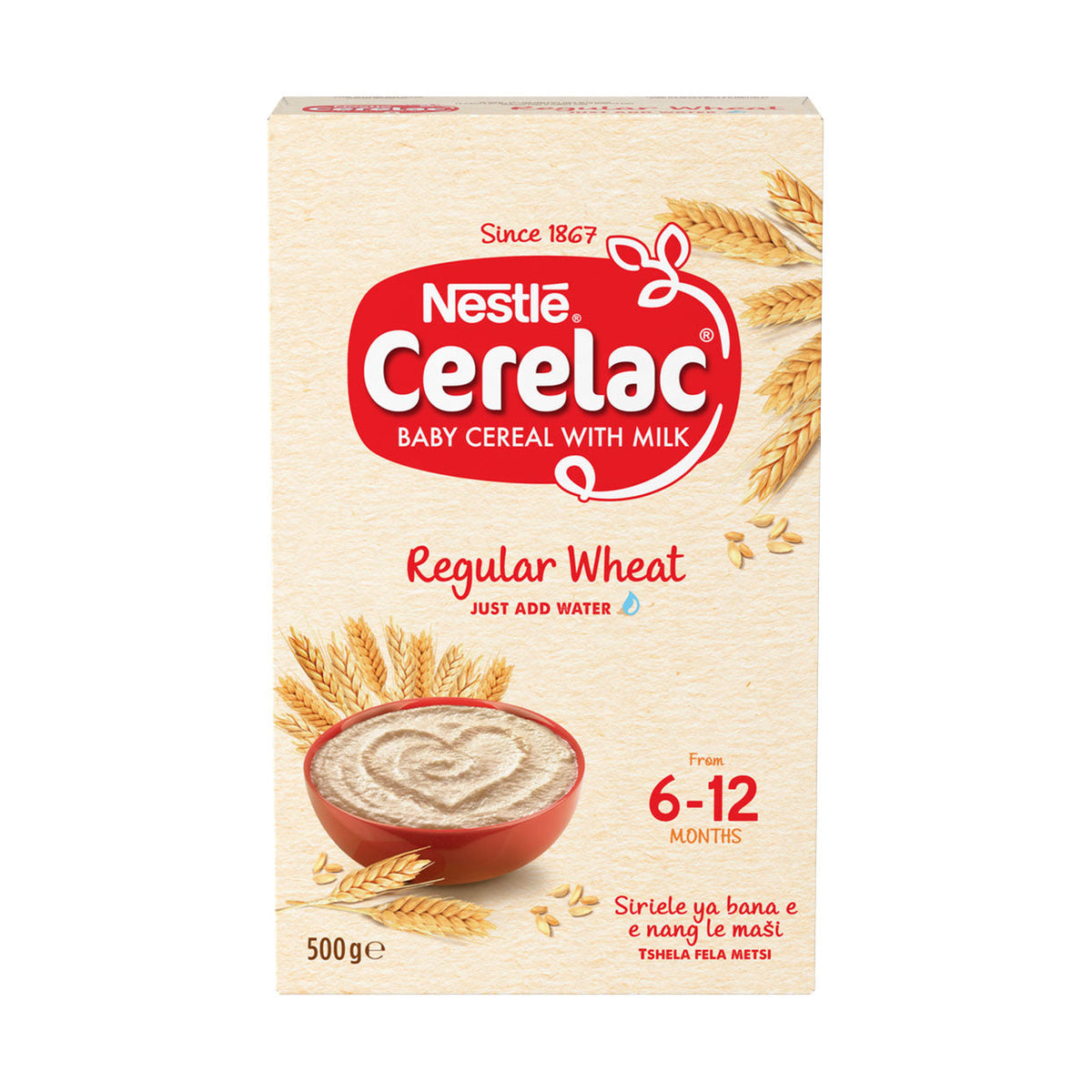 Nestle Cerelac Baby Cereal 6 - 12 Months Regular 500g - Med365