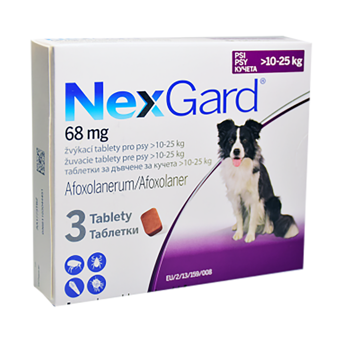 Nexgard 10 1 25kg 3 Chewable Tablet - Med365