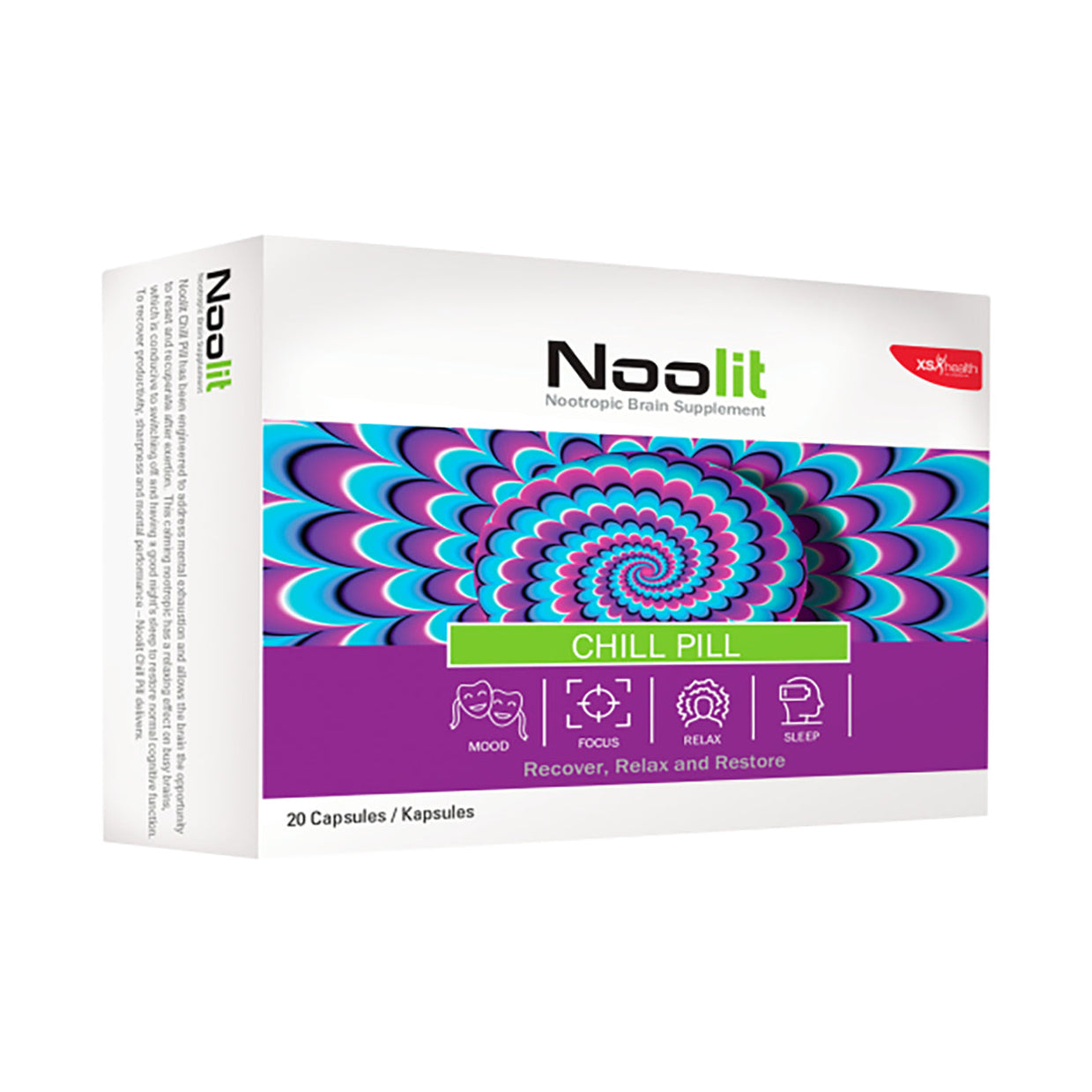 Noolit Chill Pill 20 Capsules - Med365