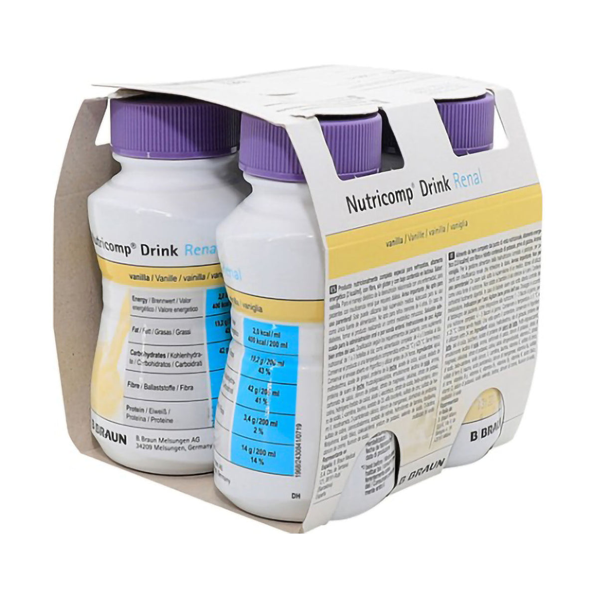 Nutricomp Drink Renal 4 x 200ml - Med365