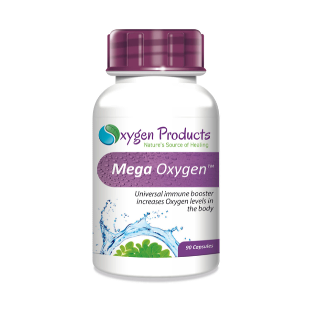 Oxygen Products Mega Oxygen 90 Capsules - Med365