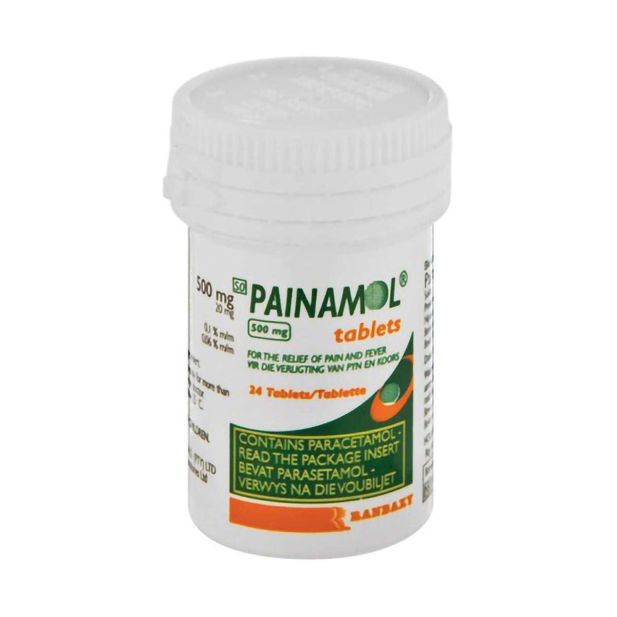 Painamol 500mg 24 Tablets - Med365