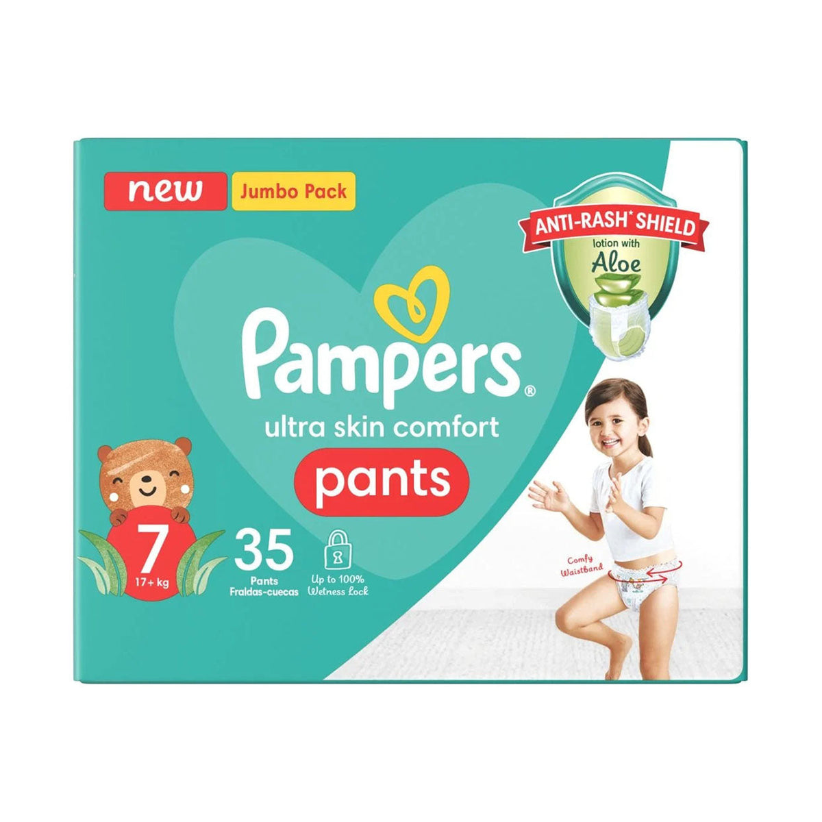 Pampers Pants Stage 7 Jumbo Pack 35 Pack - Med365