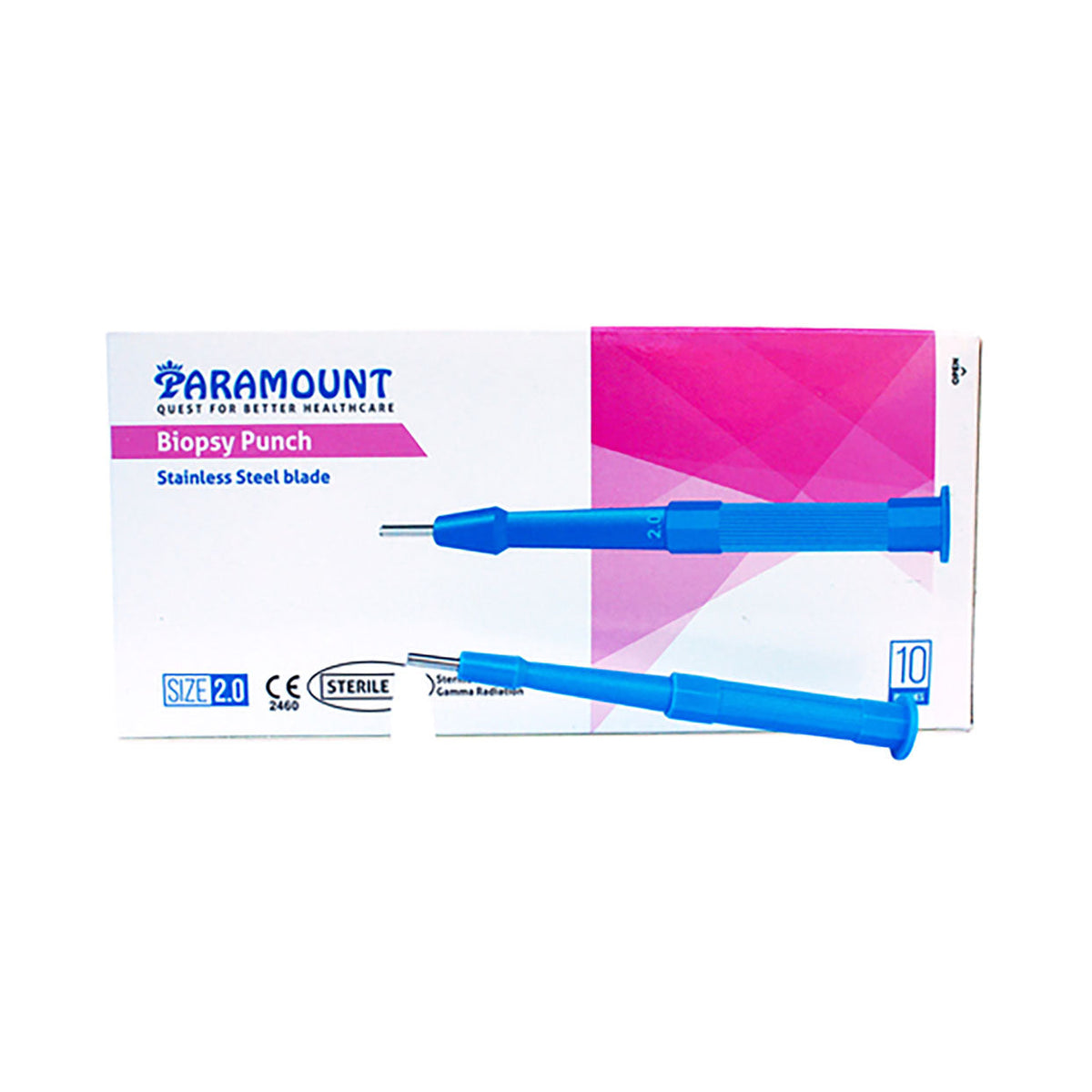 Paramount Biopsy Punch 2mm 1 Unit - Med365