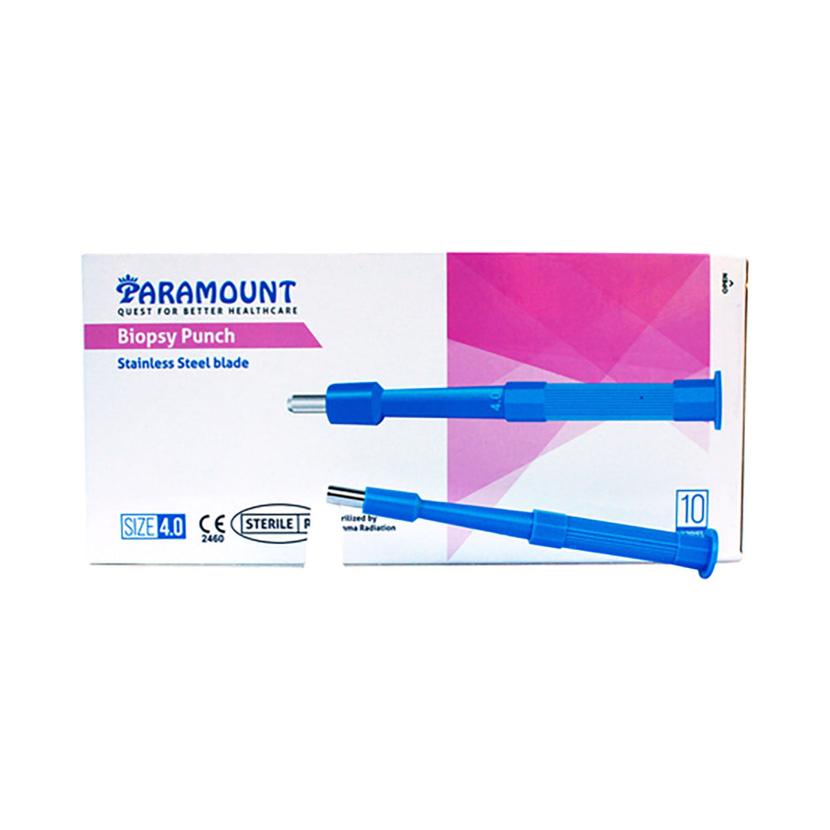 Paramount Biopsy Punch 4mm 1 Unit - Med365
