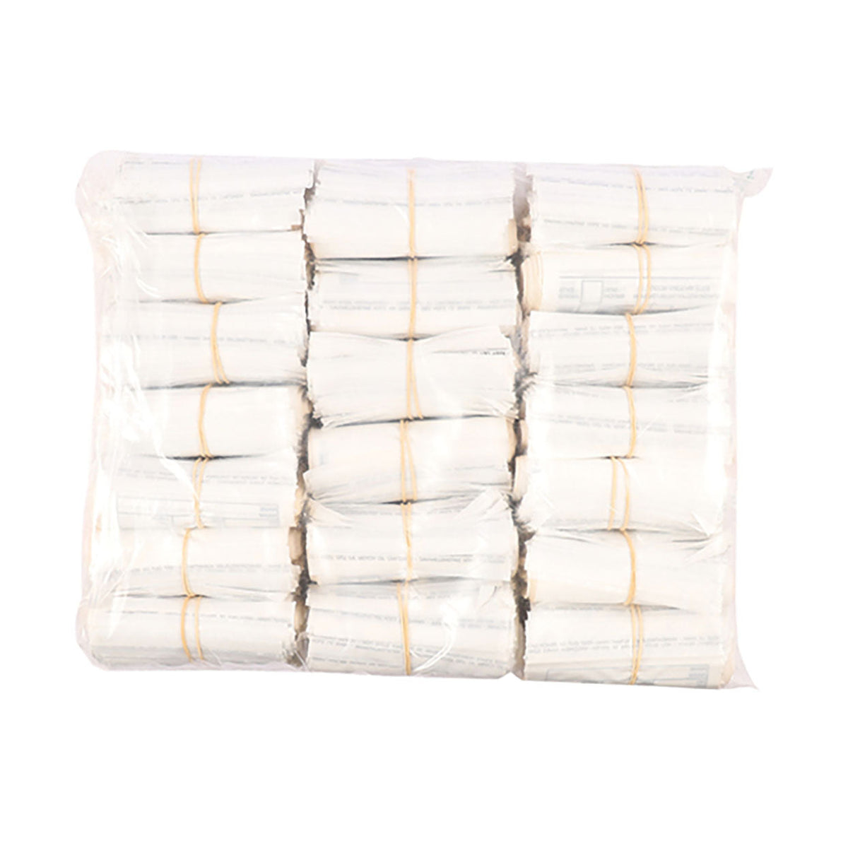 Pill Bags Printed White-Black 100 x 110mm 1000 Pack - Med365