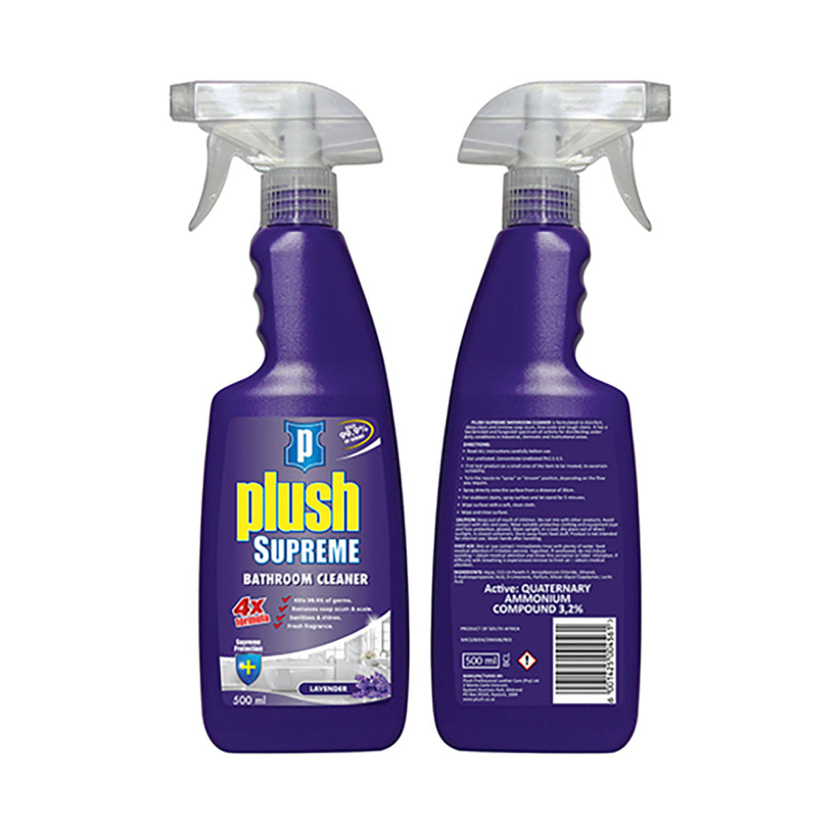 Plush Bathroom Cleaner 500ml - Med365