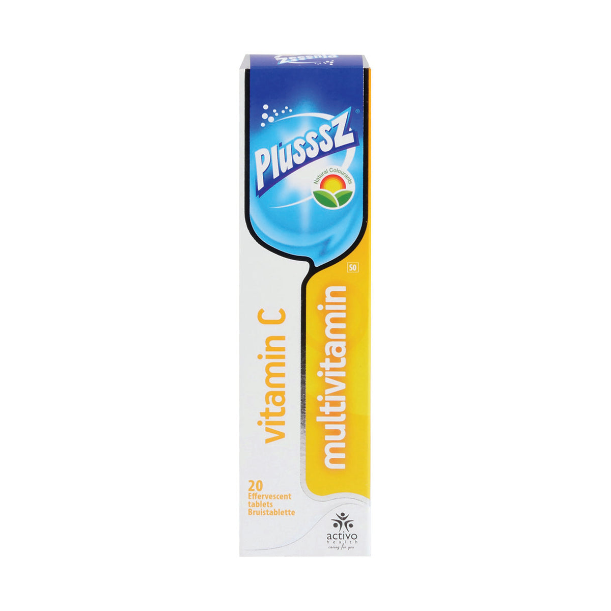Plusssz Multivitamin + Vitamin C 20 Effervescent Tablets - Med365