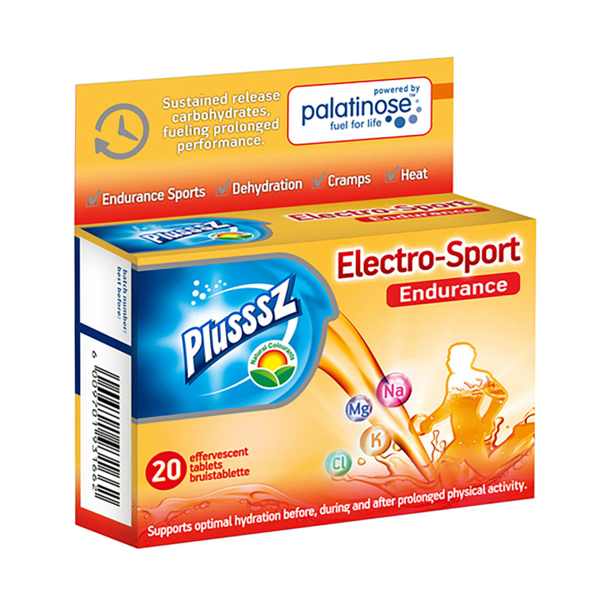 Plusssz Electro-Sport Endurance 20 Effervescent Tablets - Med365