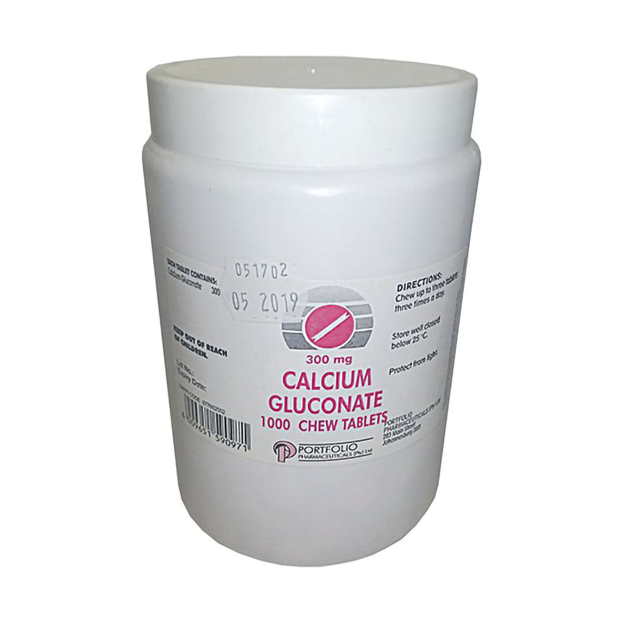 Portfolio Calcium Gluconate 1000 Tablets - Med365