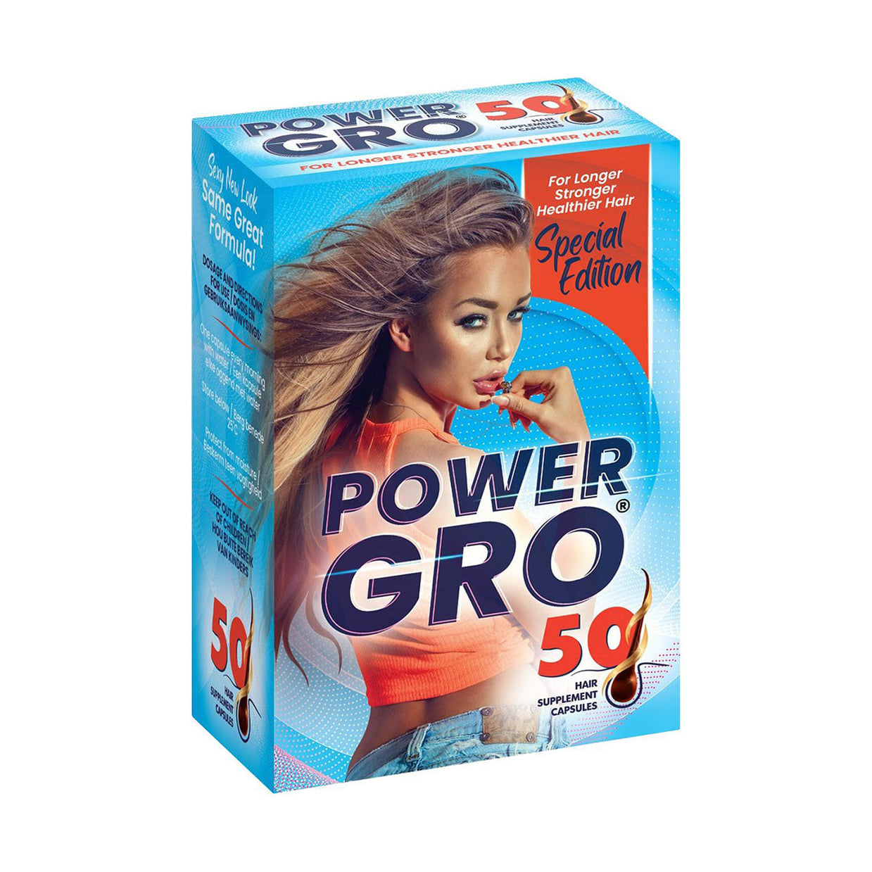 Power Gro Hair 50 Capsules - Med365