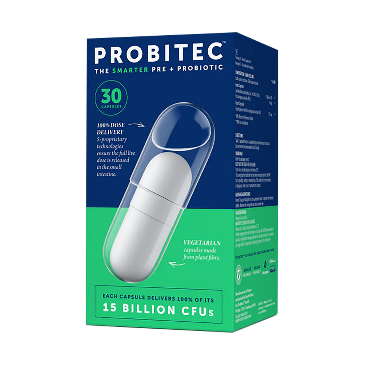 Probitec Advanced Probiotic 30 Capsules - Med365