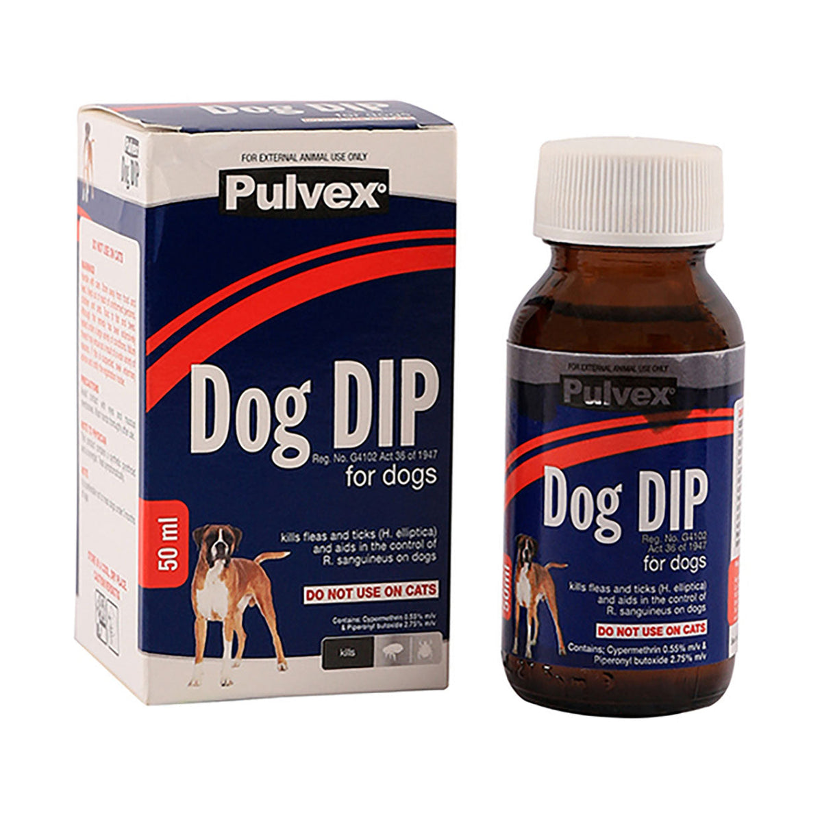Pulvex Dog Dip 50ml - Med365
