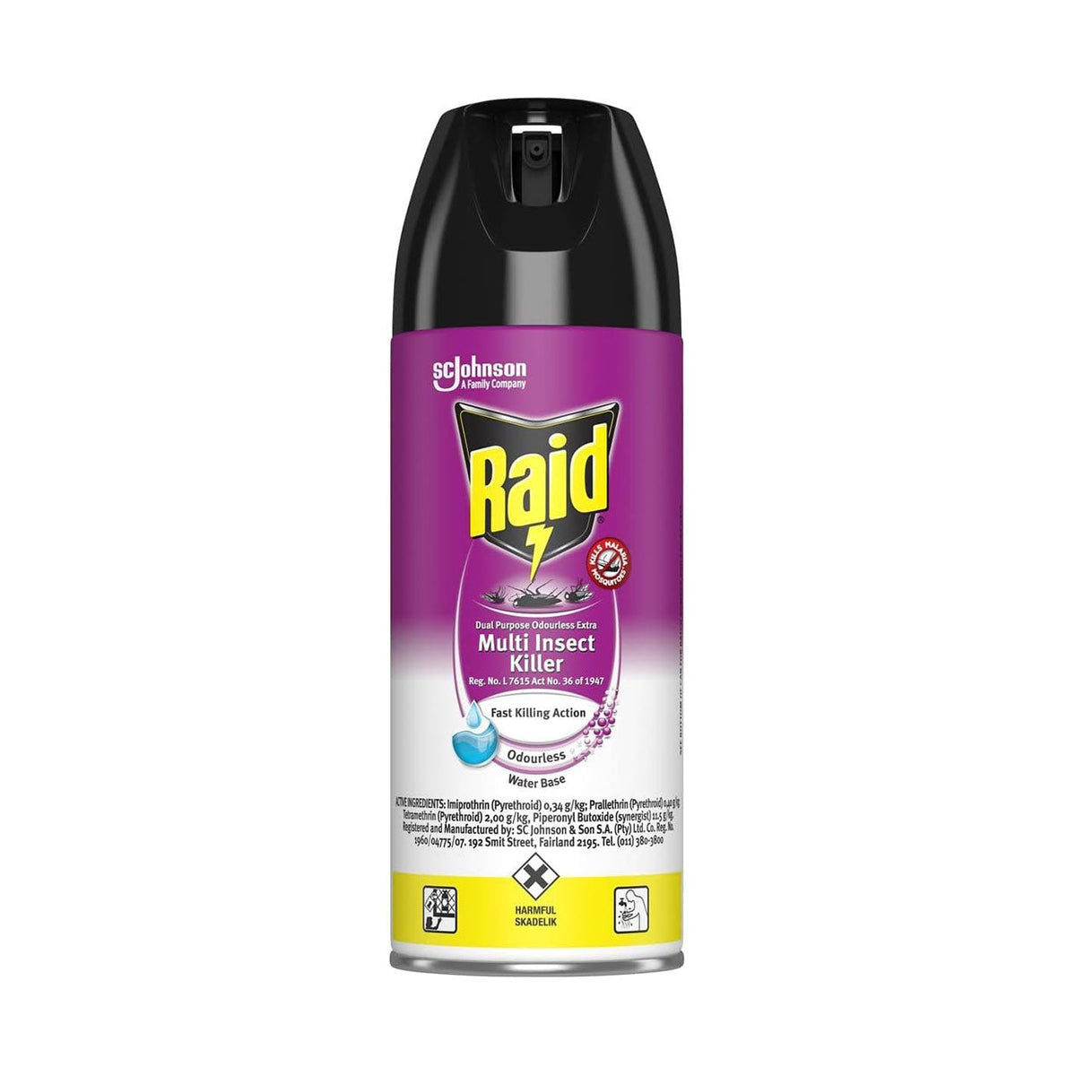 Raid Multi Insect Killer Odourless 300ml - Med365