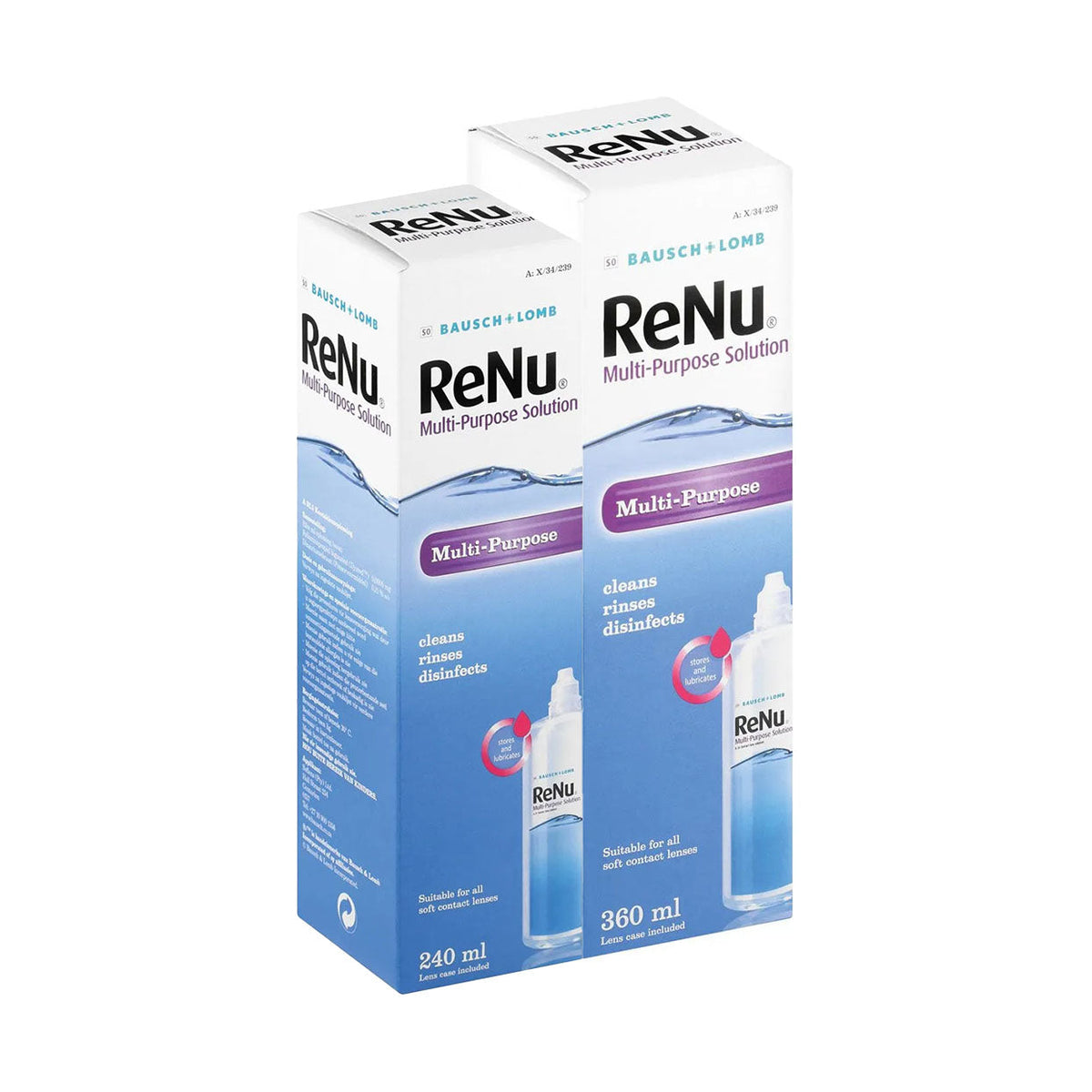 ReNu Multi-Purpose Solution 360ml + 240ml - Med365