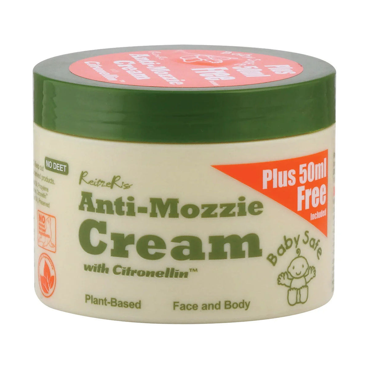 Reitzer Camping Anti Mozzie Cream 250ml - Med365