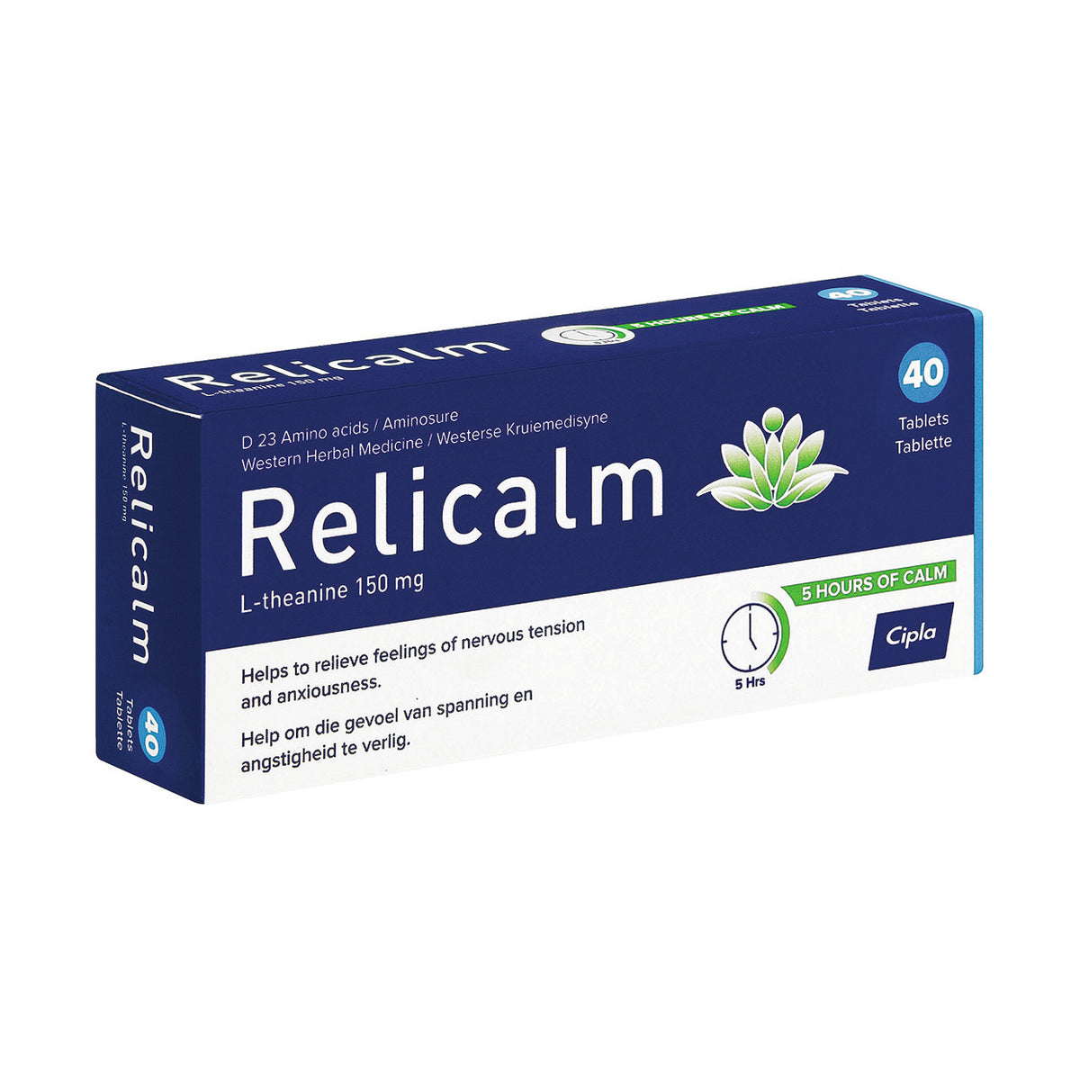 Relicalm 40 Tablets - Med365