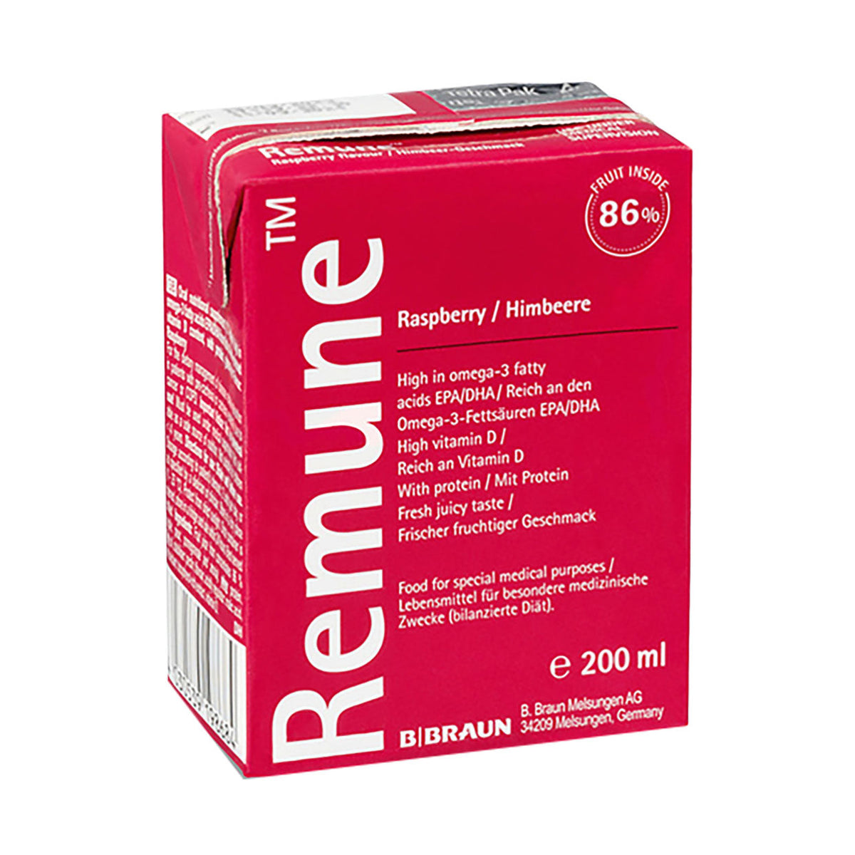 Remune Raspberry 200ml - Med365