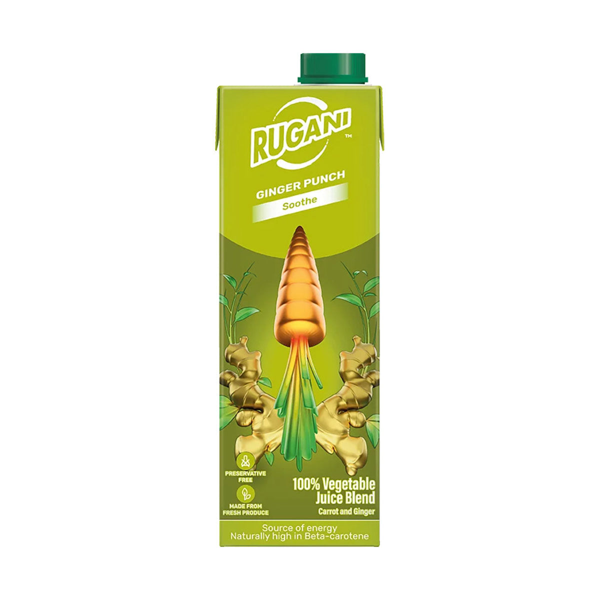 Rugani Ginger Punch Juice 330ml - Med365