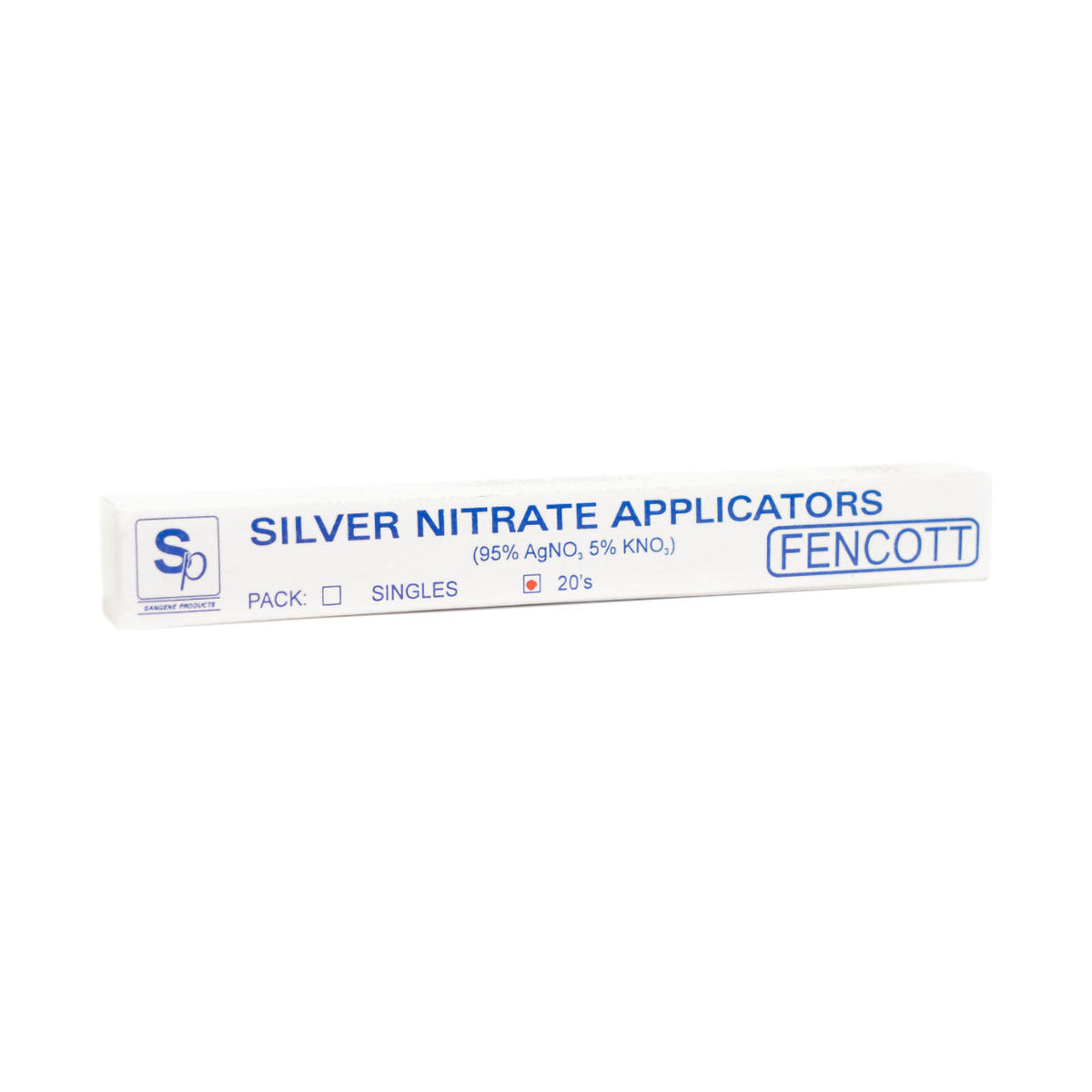 Fencott Silver Nitrate Applicators 95% 20 Pack - Med365