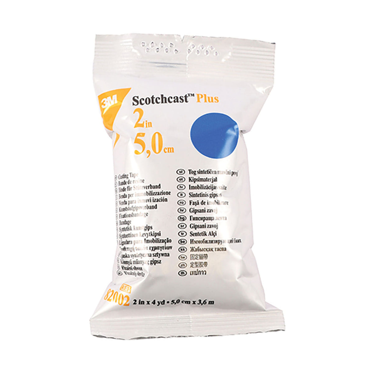Scotchcast Plus Casting Tape Blue 82002B 5cm x 3.6m - Med365