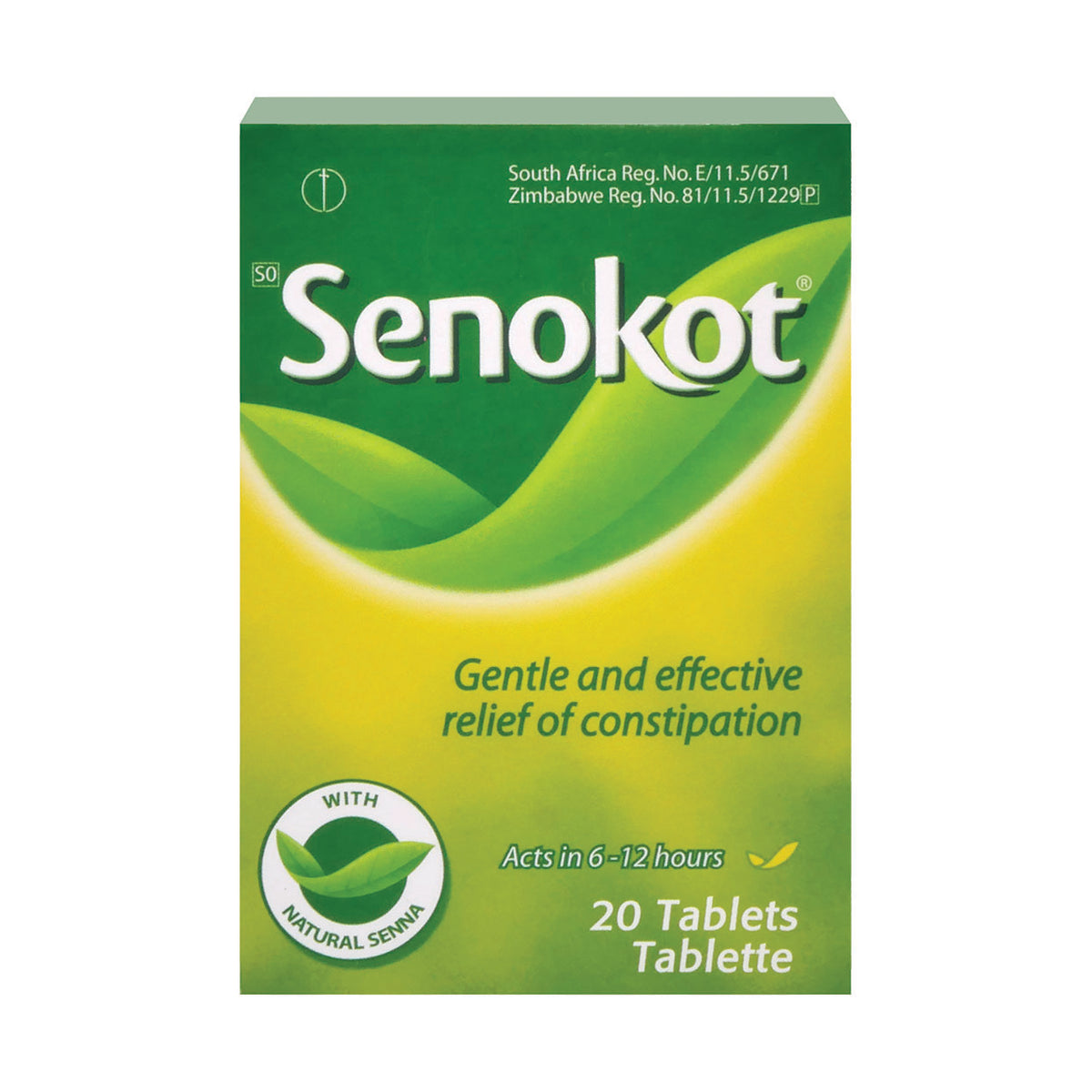 Senokot Laxative 20 Tablets - Med365