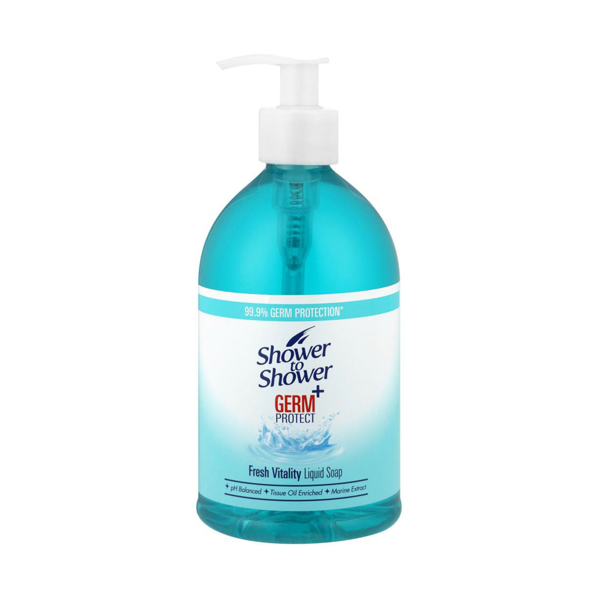 Shower To Shower Liquid Hand Soap Powder 475ml - Med365