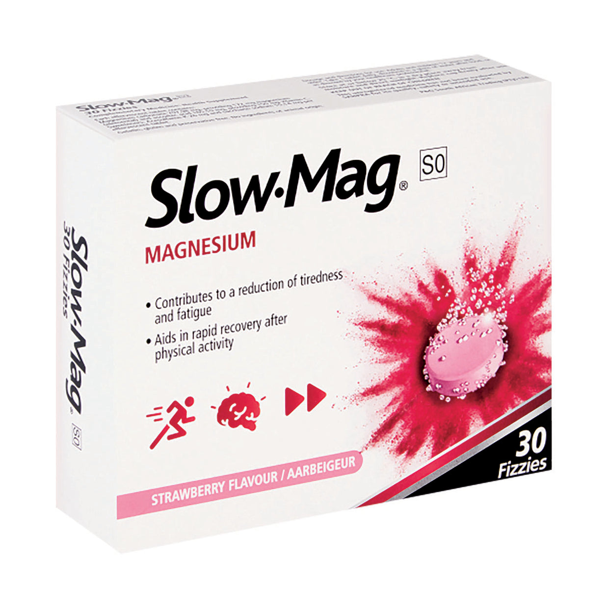 Slow Mag Fizzies 30 Effervescent Tablets - Med365
